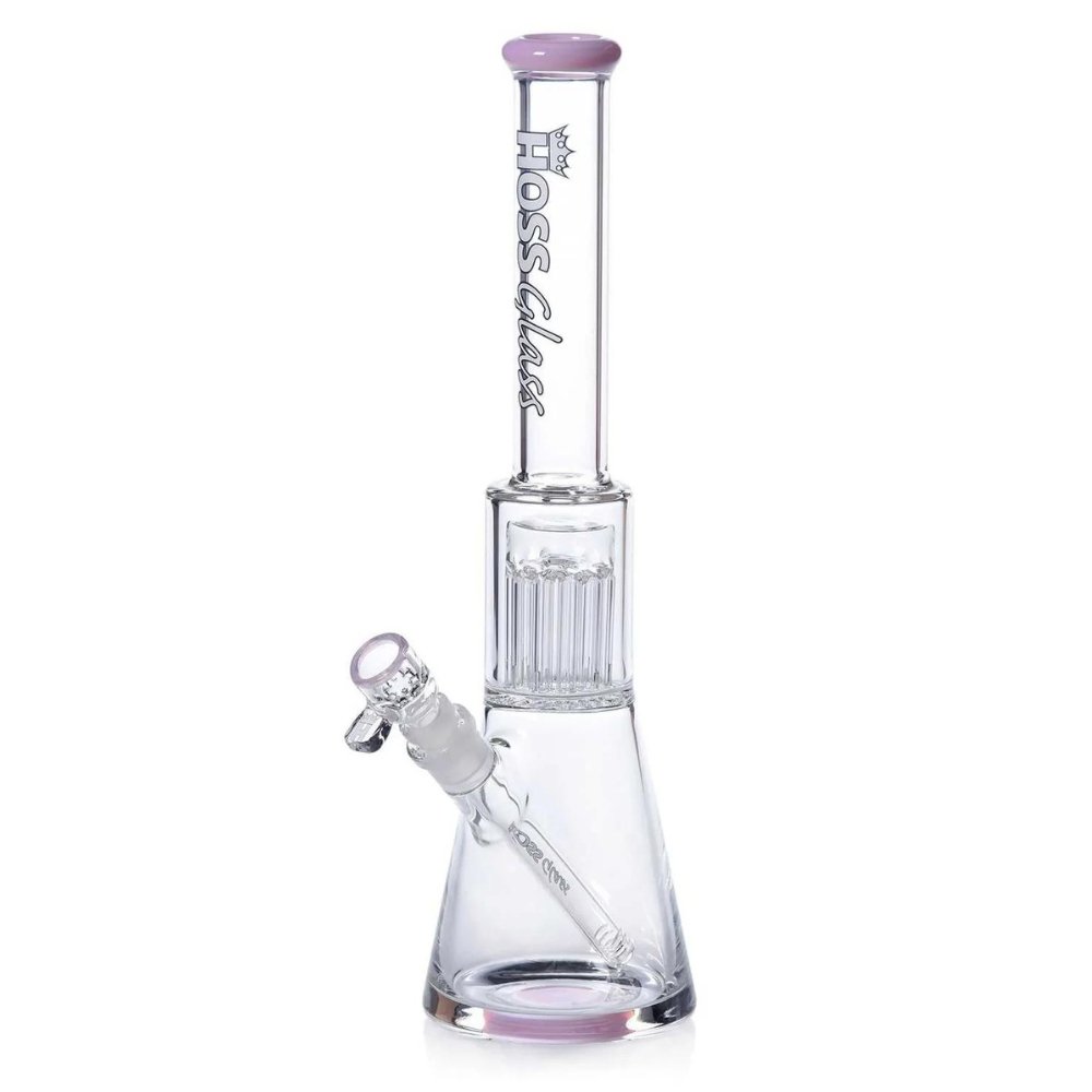 16" Hoss Glass Colored Accent Beaker w/ 12 Arm Percolator | Hoss Glass
