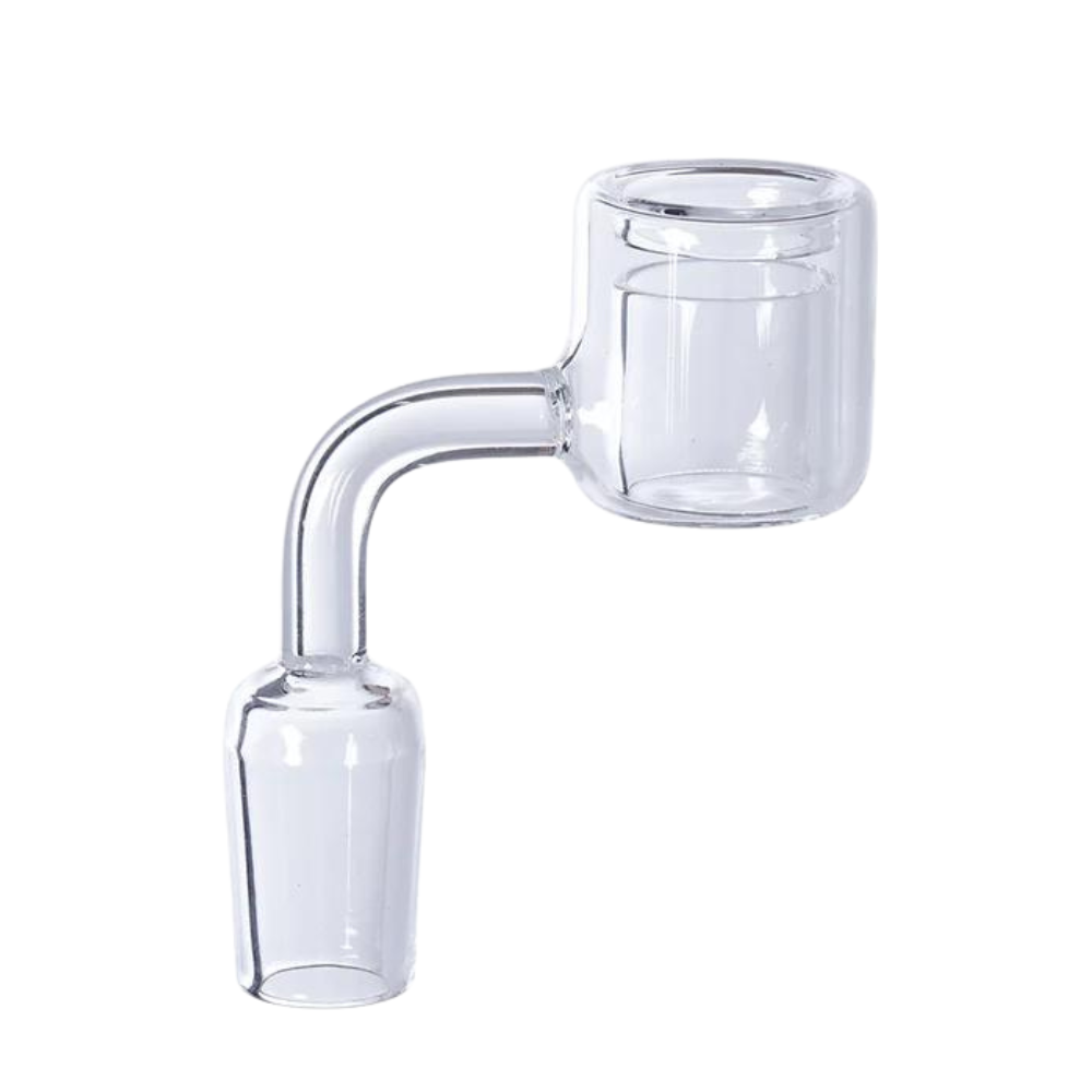 19mm Hoss Glass 90 Degree Thermal Quartz Banger | Hoss Glass